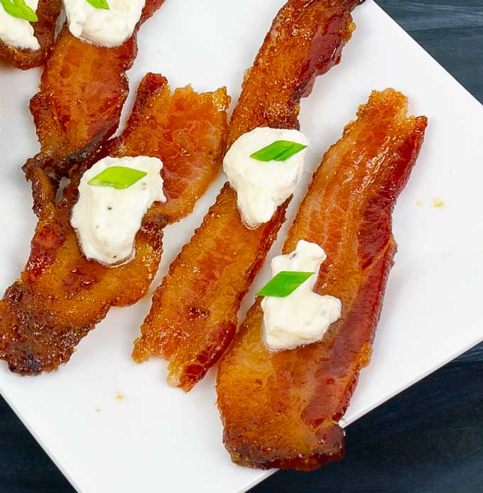 Brown Sugar Bourbon Bacon Bites - SAVOR With Jennifer