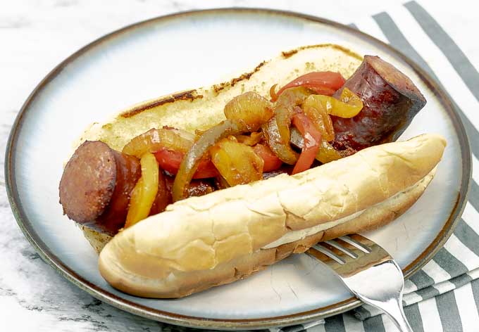 Sheet Pan Polish Sausage Sandwich - SAVOR With Jennifer