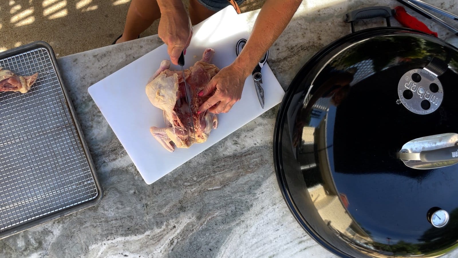 How to Spatchcock a Chicken with Video - SAVOR With Jennifer