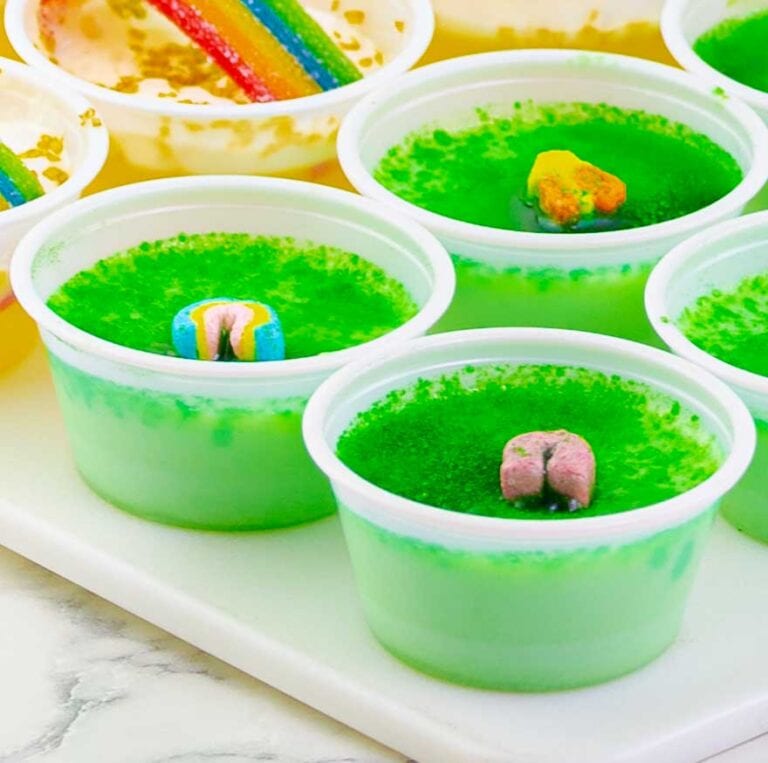 Key Lime Lucky Charms Jello Shots - SAVOR With Jennifer