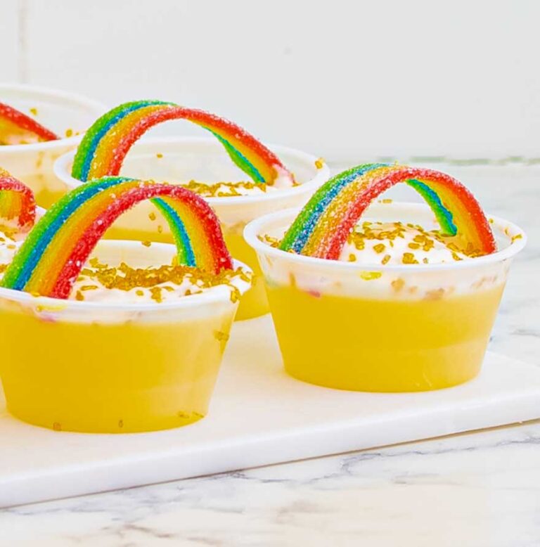 Pot o' Gold Jello Shots - SAVOR With Jennifer