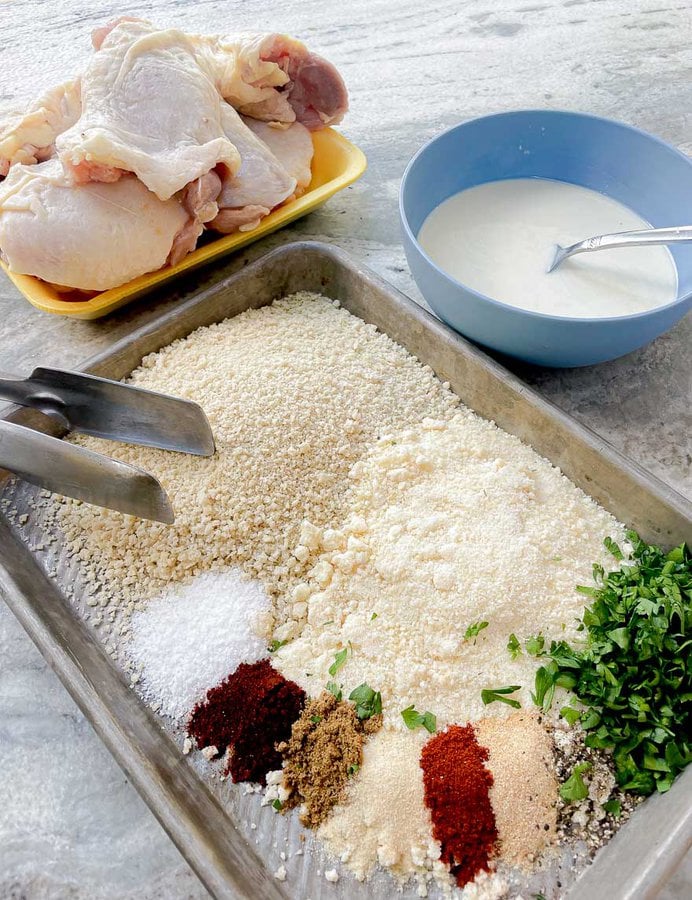 Extra Crispy Panko Parmesan Kettle Fried Chicken - SAVOR With Jennifer